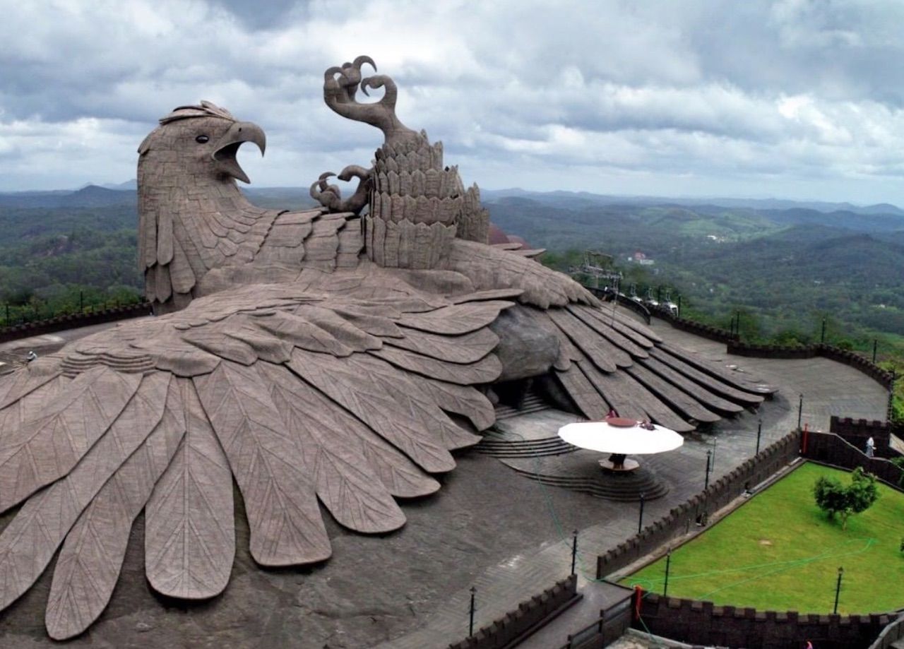 Largest bird sculpture in the world in India