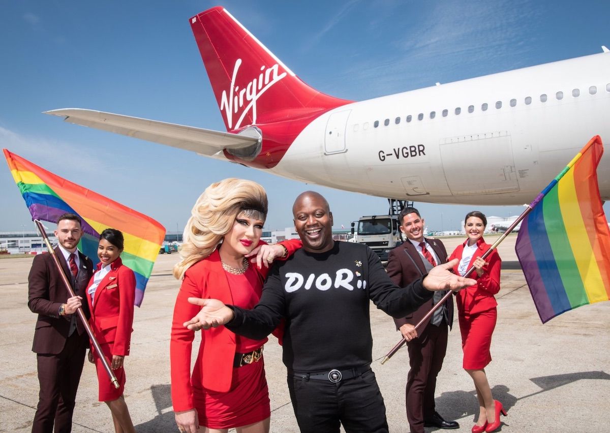 Family accidentally books Virgin Atlantic Pride flight