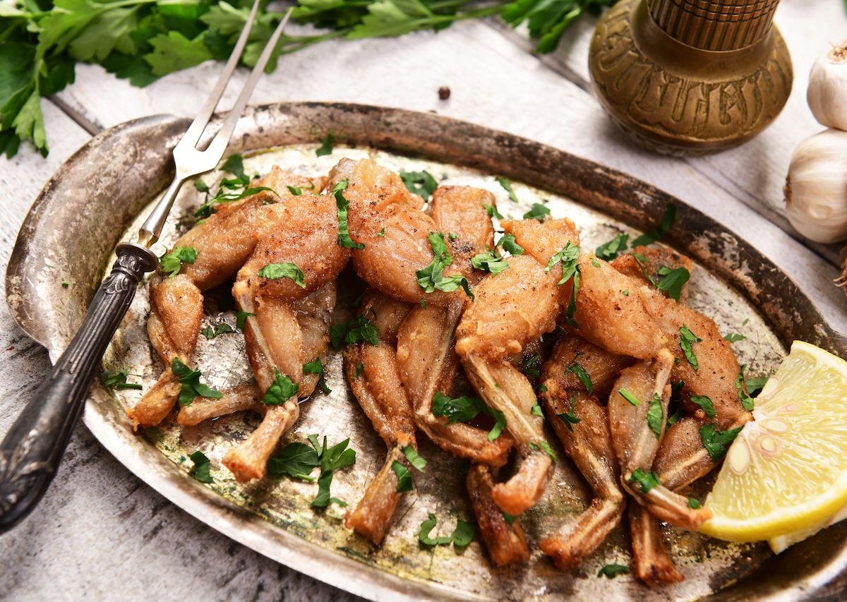 The History And Origins Of Cooked Frog Legs