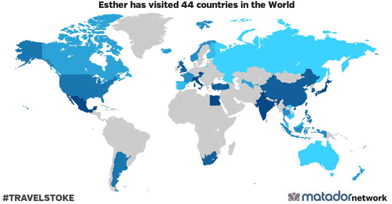 Esther's Travel Map - Matador Network